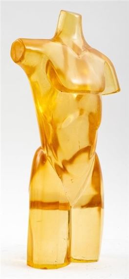 Dorothy Thorpe | Resin Male Nude Torso Sculpture | MutualArt