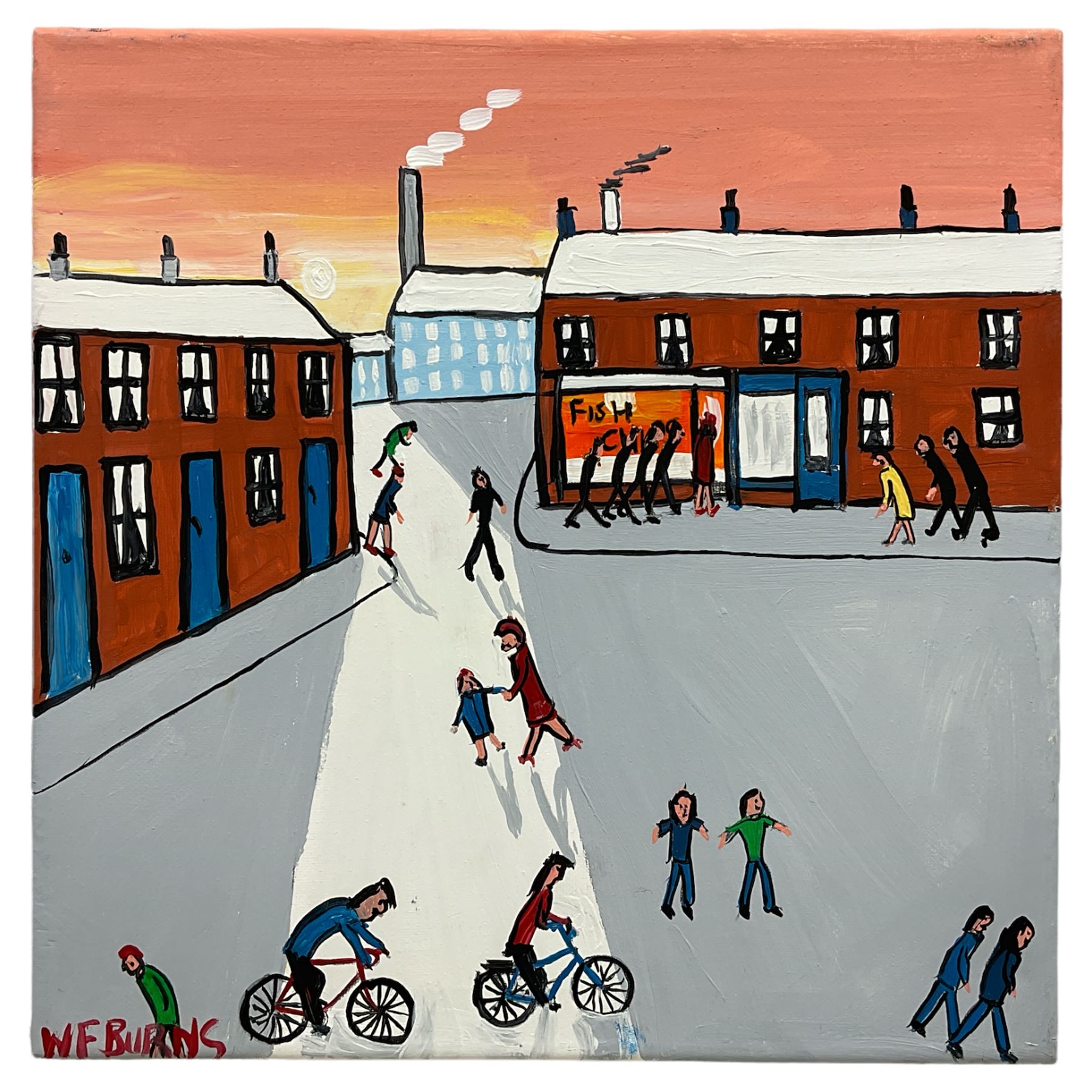 William Findley Burns | Fish and Chips | MutualArt