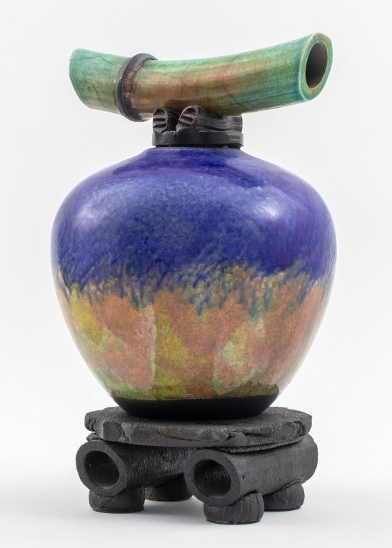 Matthew Lovein | Raku Post Modern Wishkeeper | MutualArt