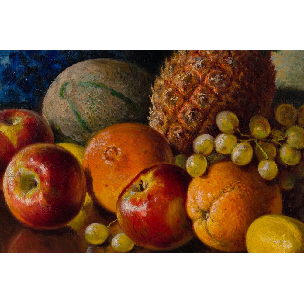 John Califano | Still life having fruits and vase | MutualArt