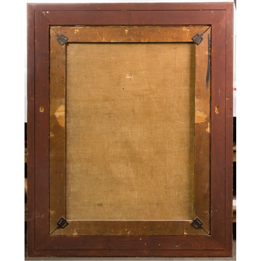 Edward Victor Brewer | A three-quarter length portrait of a seated ...