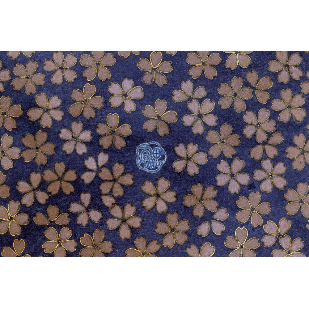 Namikawa Sosuke | Cloisonne enamel tray | MutualArt