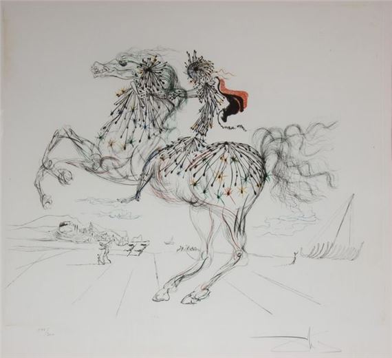 Salvador Dalí | Rider | MutualArt
