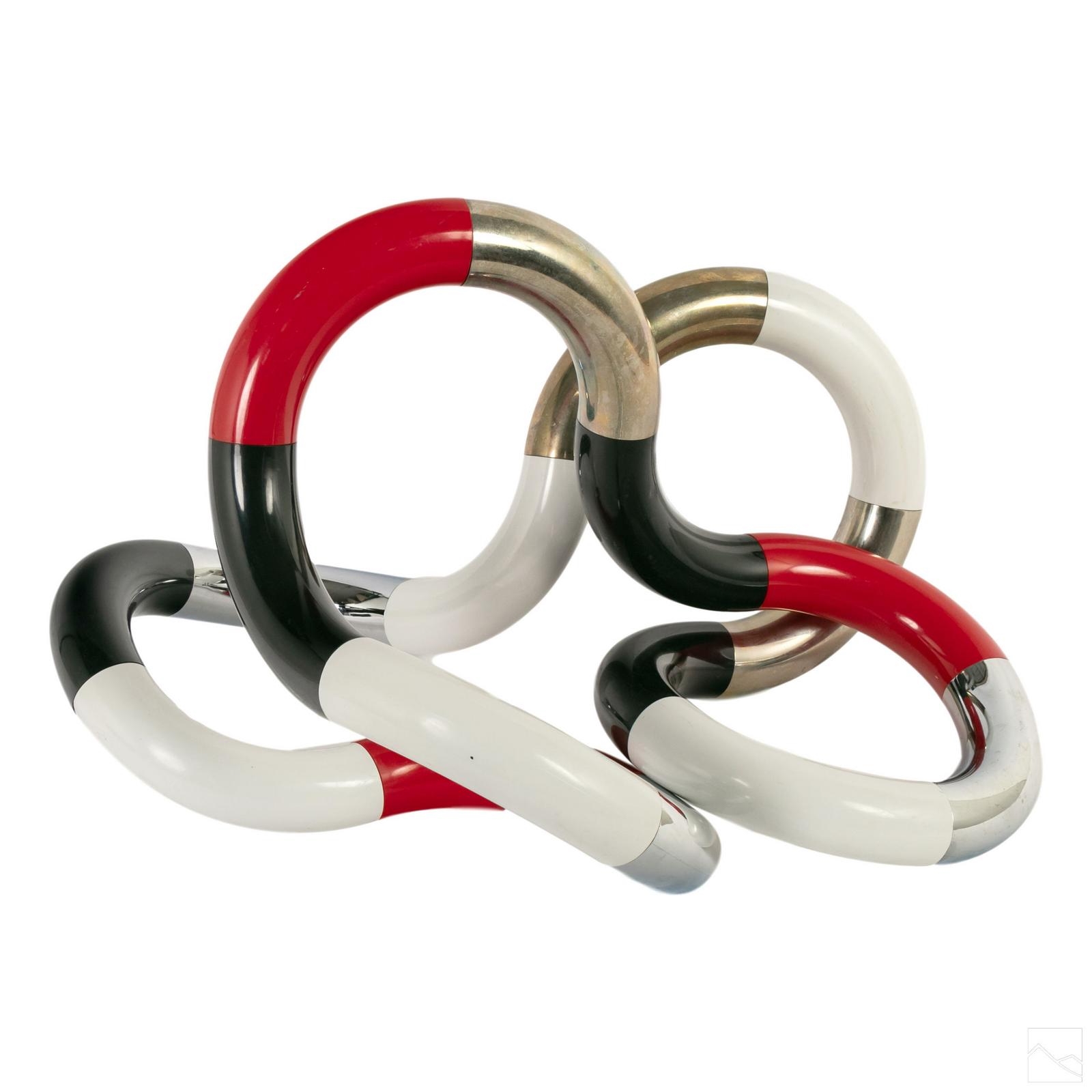 Richard Zawitz | Tangled Infinite Twist sculpture (1982) | MutualArt