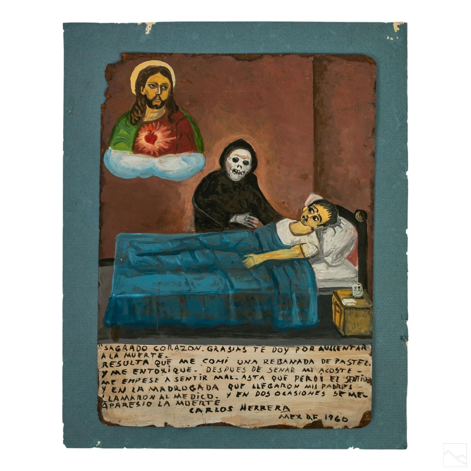 Carlos Herrera | MEXICAN RETABLO RELIGIOUS | MutualArt