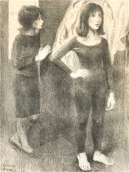 Raphael Soyer | Young Dancers | MutualArt