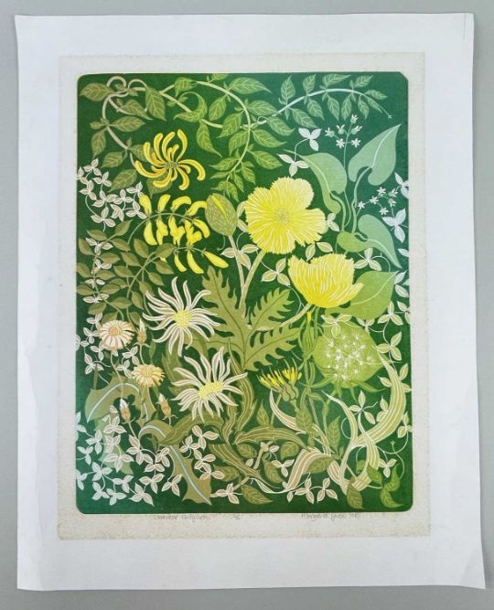 Margaret Green | Summer Hedgerow (1992) | MutualArt