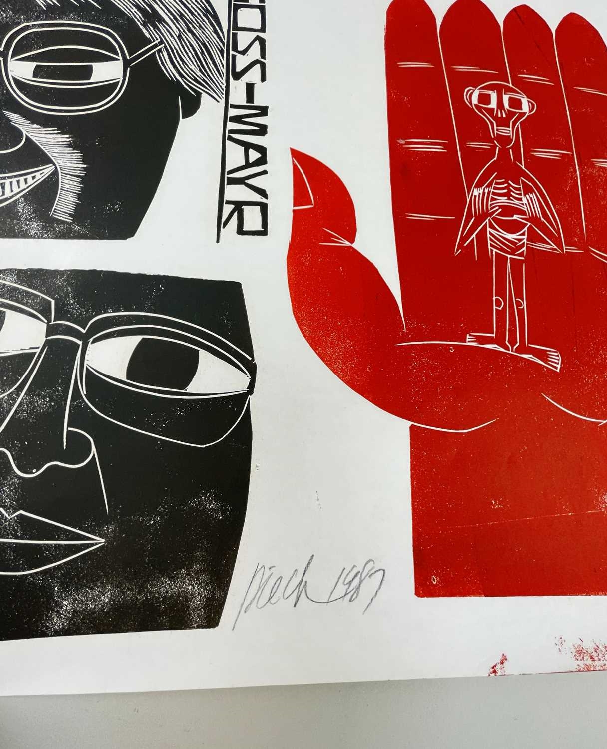 Paul Peter Piech | Anti-war poster with quote from Christian peace ...