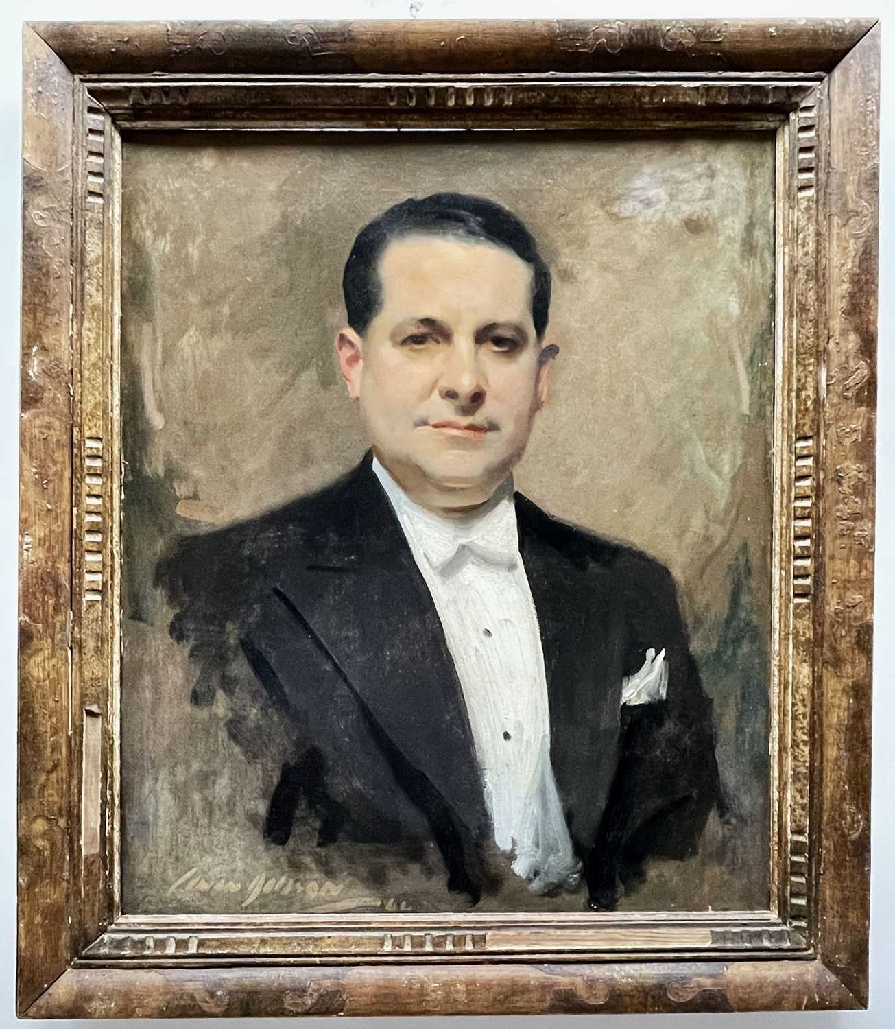 Cowan Dobson | Head and shoulders portrait of a gentleman in evening ...