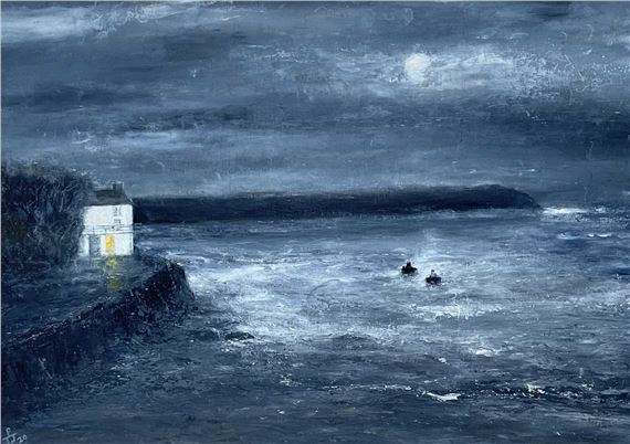 Peter John Jones | Boathouse & Coracles | MutualArt