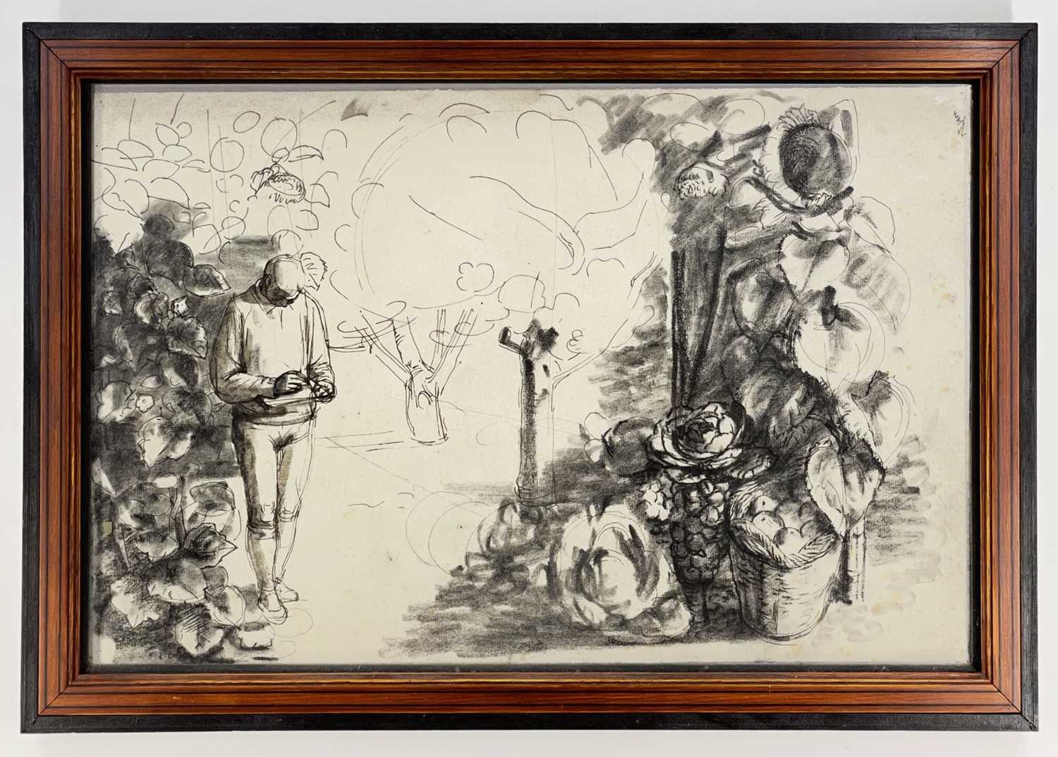 Charles Mahoney | The Artist and his Muse (Circa 1950) | MutualArt