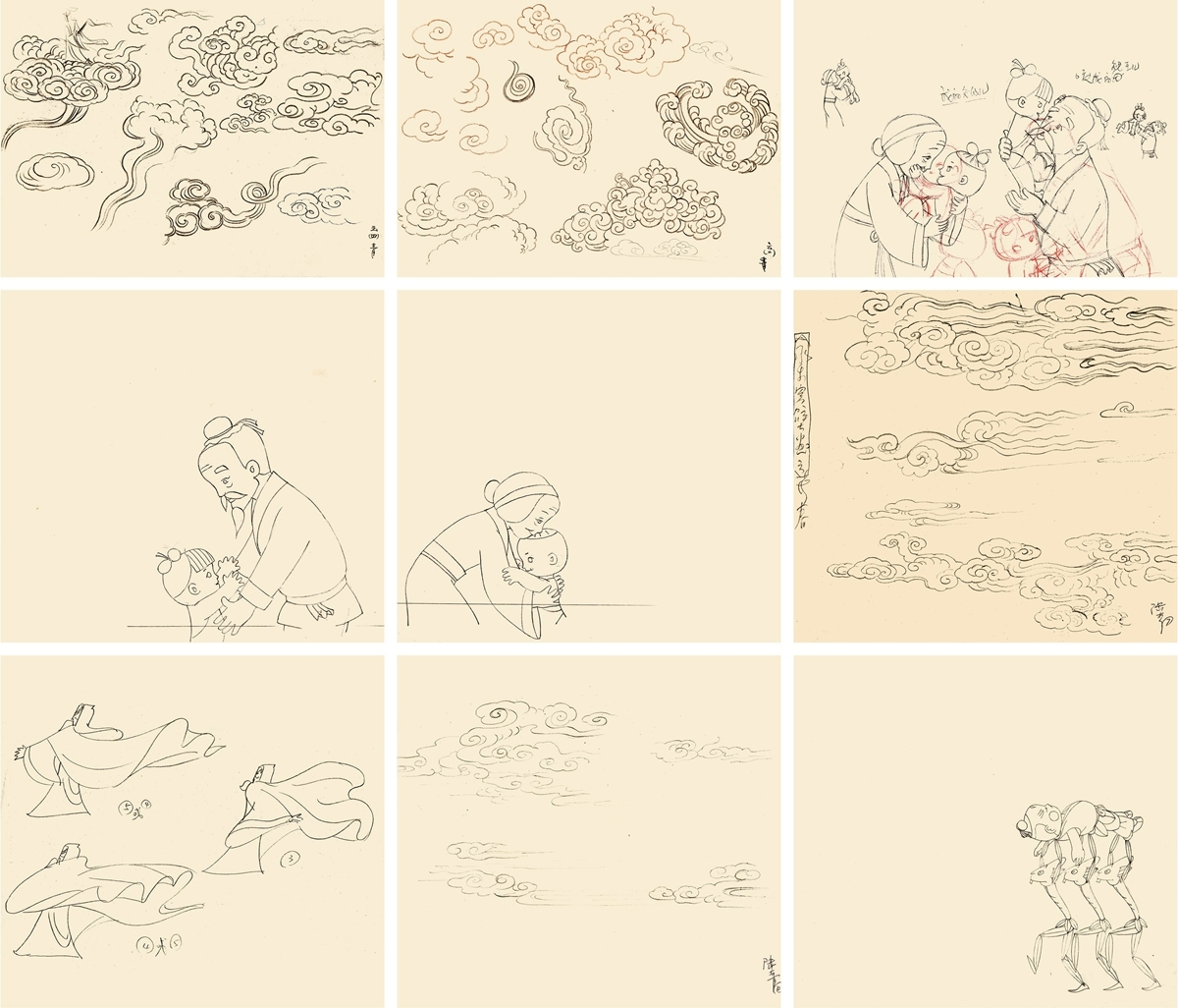 LU Qing | ORIGINAL WORKS FOR THE CARTOON THE LEGEND OF SEALED BOOK ...