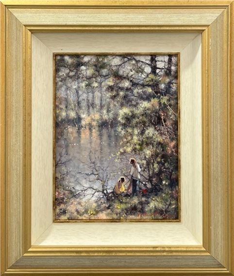Ramon Ward Thompson | Sunlight On the Wingecarribee River | MutualArt