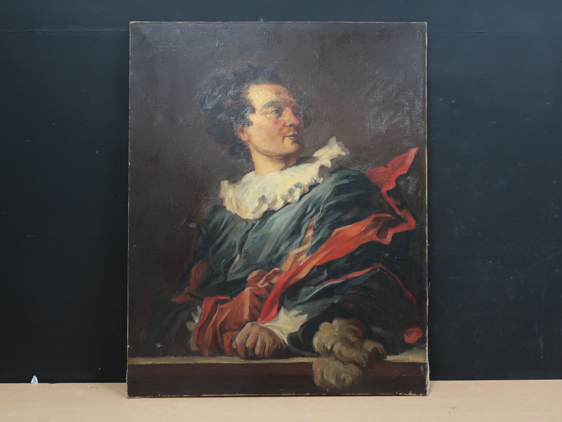 Jean-Honoré Fragonard | Portrait de l'Abbé de Saint Non | MutualArt
