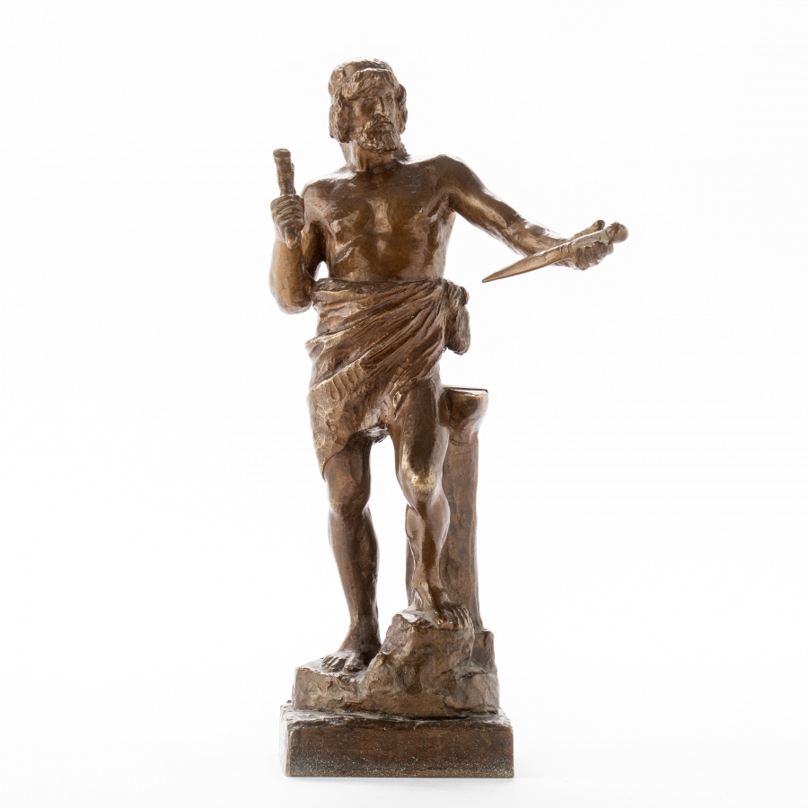 Christian Gottlieb Vilhelm Bissen | Tubalkain (1868) | MutualArt