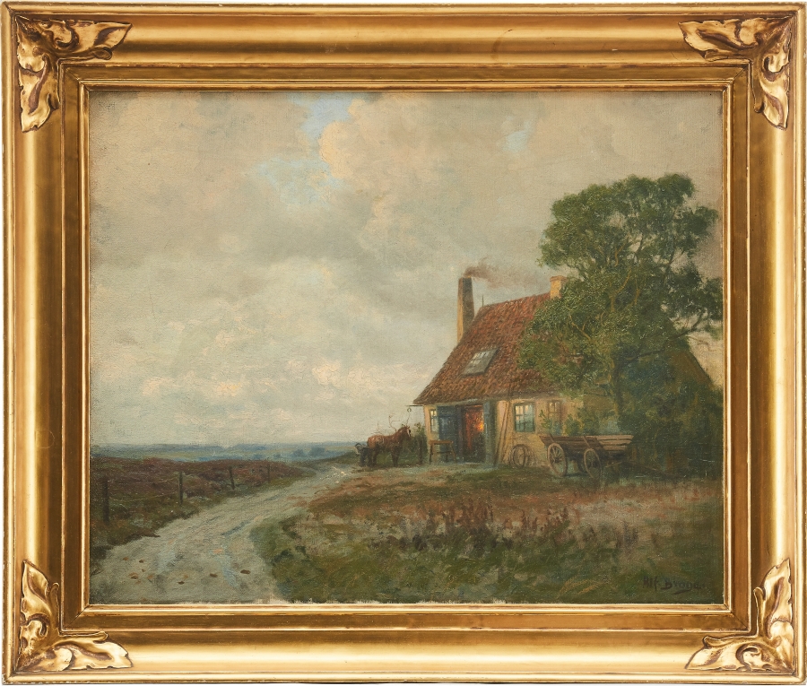 Karl Harald Alfred Broge | Gammel smedie | MutualArt