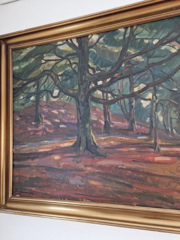 Knud Jespersen | A forest scenery | MutualArt