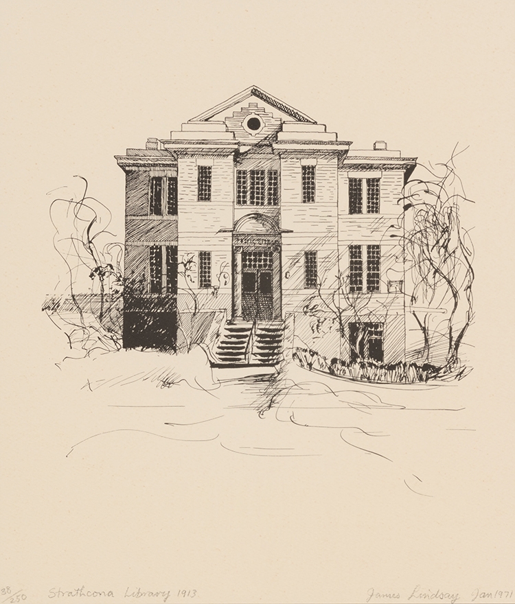 James Lindsay | Strathcona Library 1913 (1971) | MutualArt