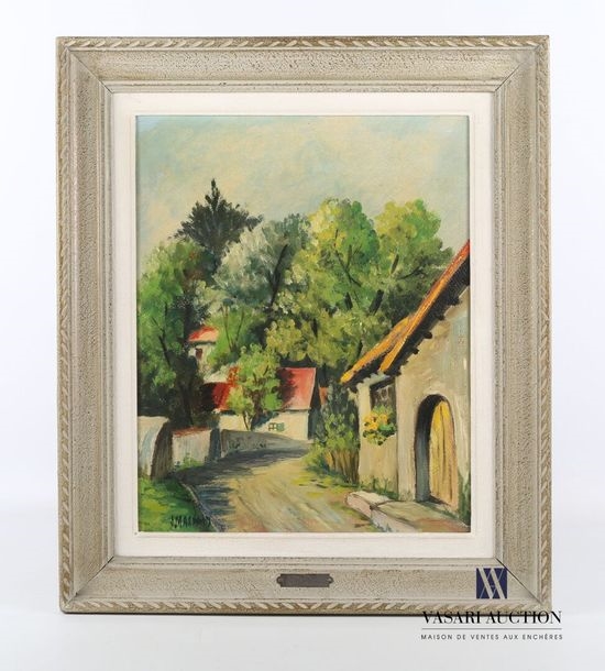 J. Massard | The road to Dieppe | MutualArt