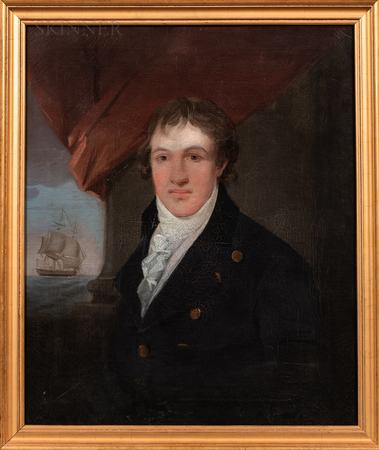 John Singleton Copley | Josiah Shackford, Commissioned Lieutenant of ...