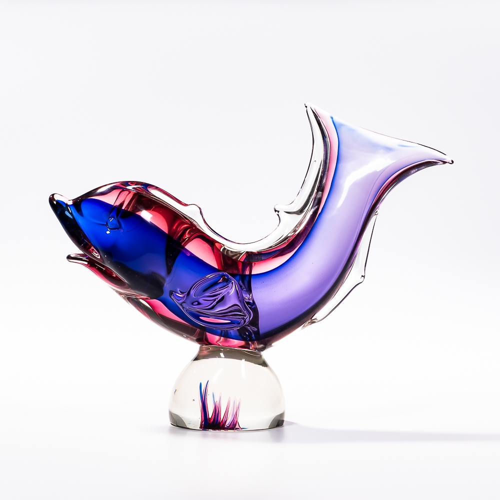 Seguso Vetri d'Arte | Murano Glass Fish Attributed to Seguso Vetri d ...