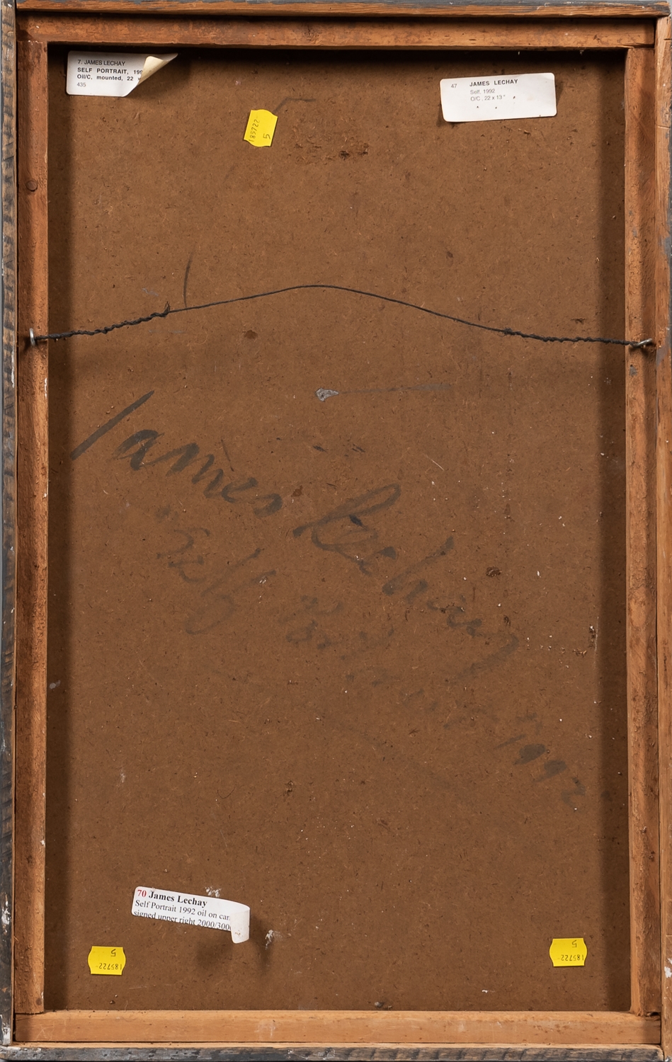 James Lechay | Self Portrait | MutualArt