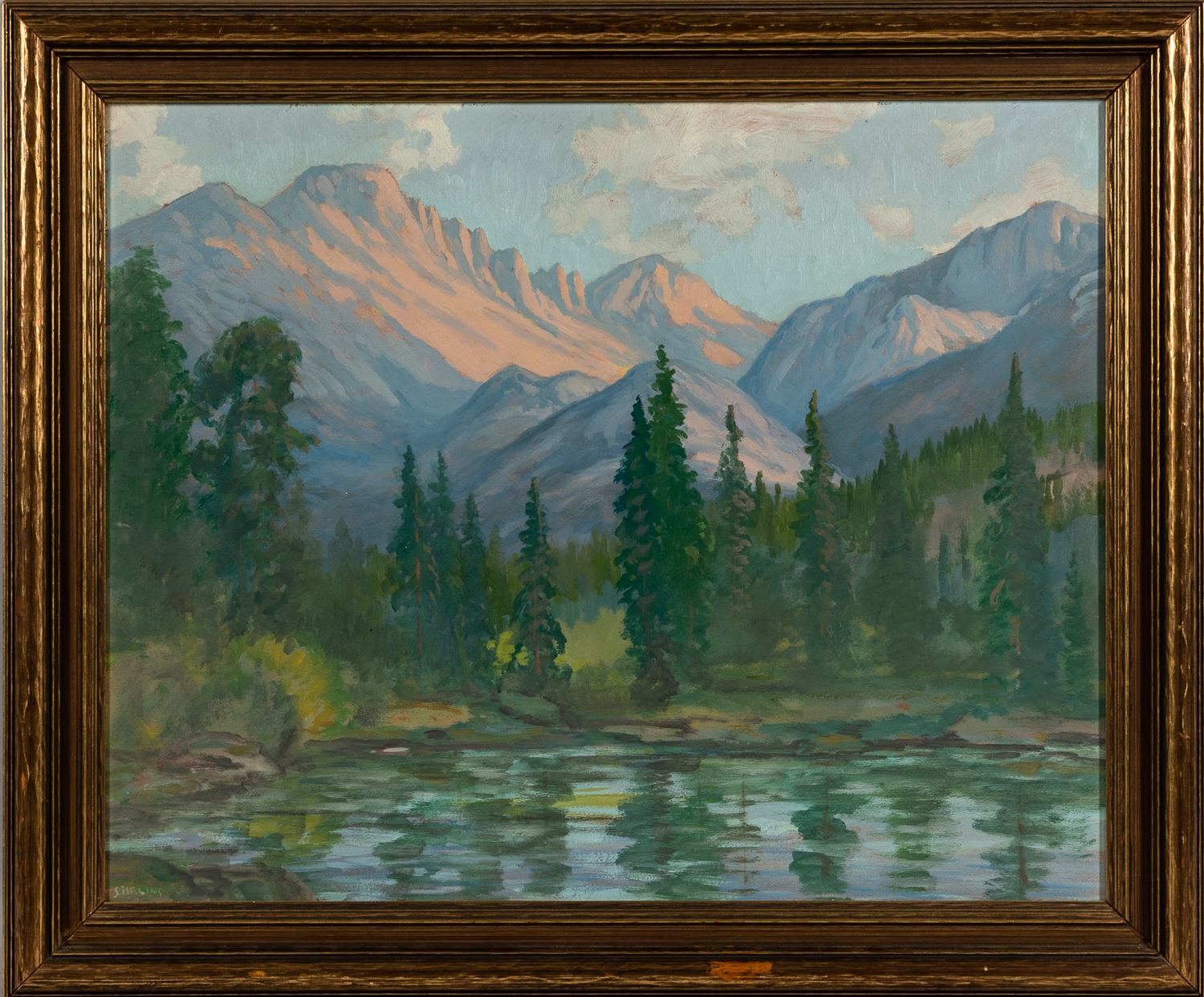 David Stirling | Mountain Landscape | MutualArt