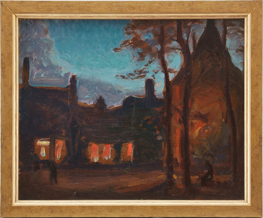 Pelle Swedlund | Stadsmotiv från Brügge (1890) | MutualArt
