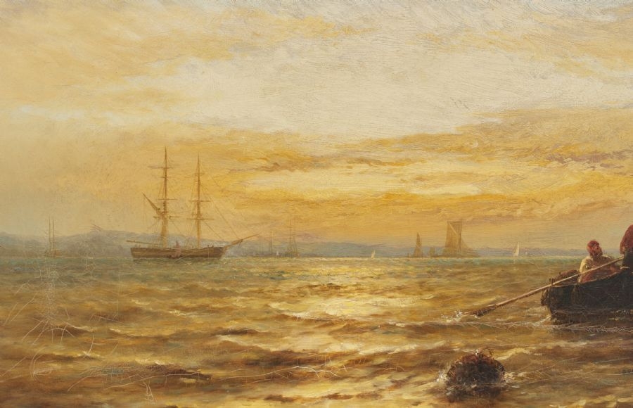 George Stainton | Hay barge off Edith | MutualArt