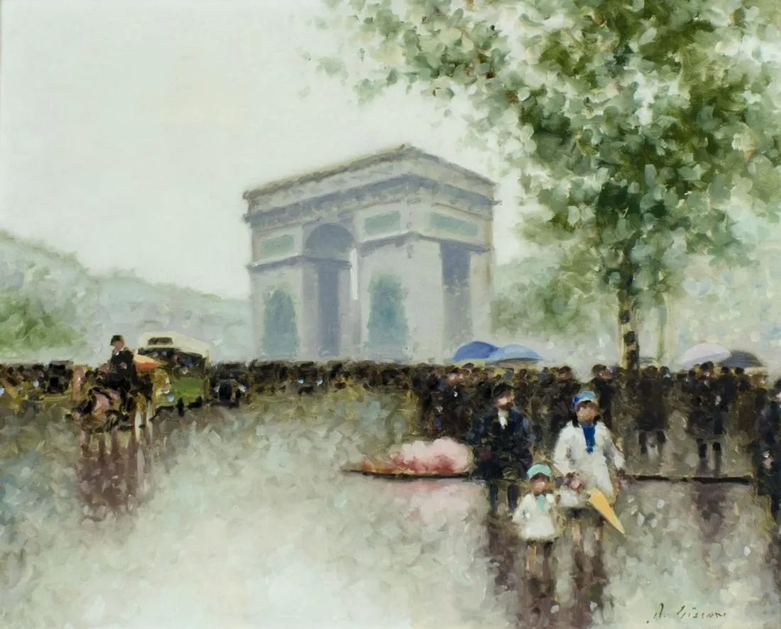 André Gisson | Paris Cityscape | MutualArt