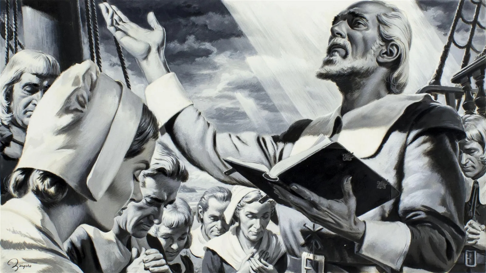 Charles Zingaro | Religious Illustration for Christian Herald Magazine ...