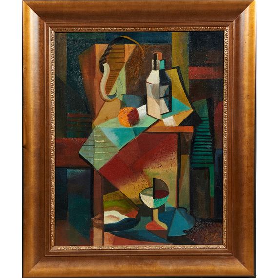 French School, 20th Century | Cubist Still Life | MutualArt