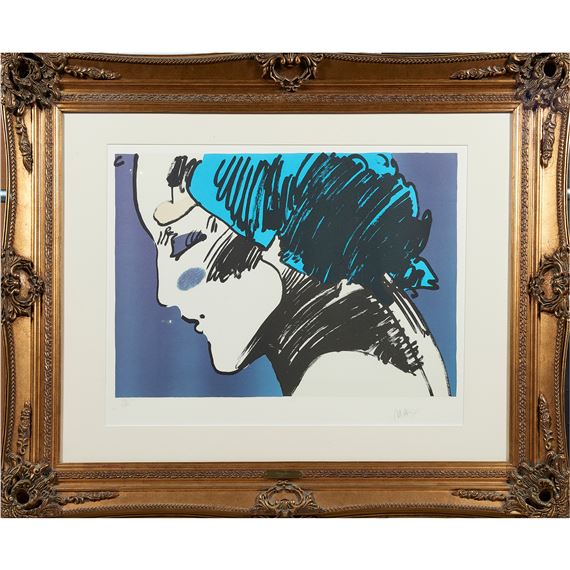 Peter Max | Portrait of a Lady (Circa 1980) | MutualArt