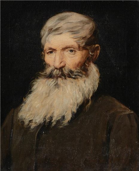 Continental School, 19th Century | PORTRAIT OF A MAN, HEAD AND SHOULDER ...