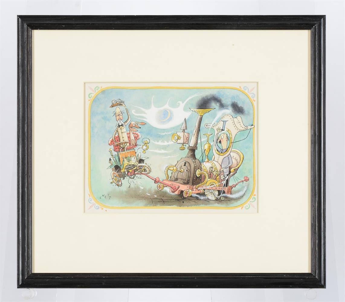 Rowland Emett | 'A PLEASING DISPLAY OF DEPORTMENT IN A TRYING SITUATION ...