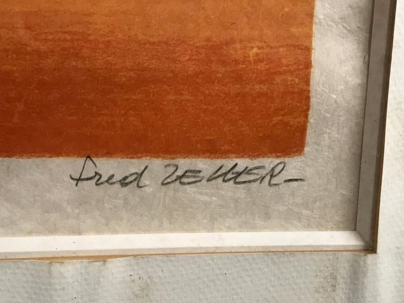 Fred Zeller | Riviere au soleil couchant | MutualArt