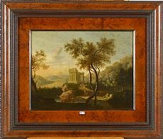 Timotheus de Graef | Paysage lacustre sur fond de ruines | MutualArt