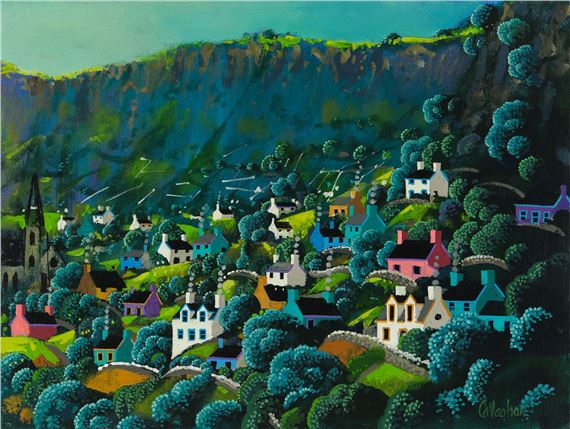 George Callaghan | MOUNTAIN VILLAGE | MutualArt