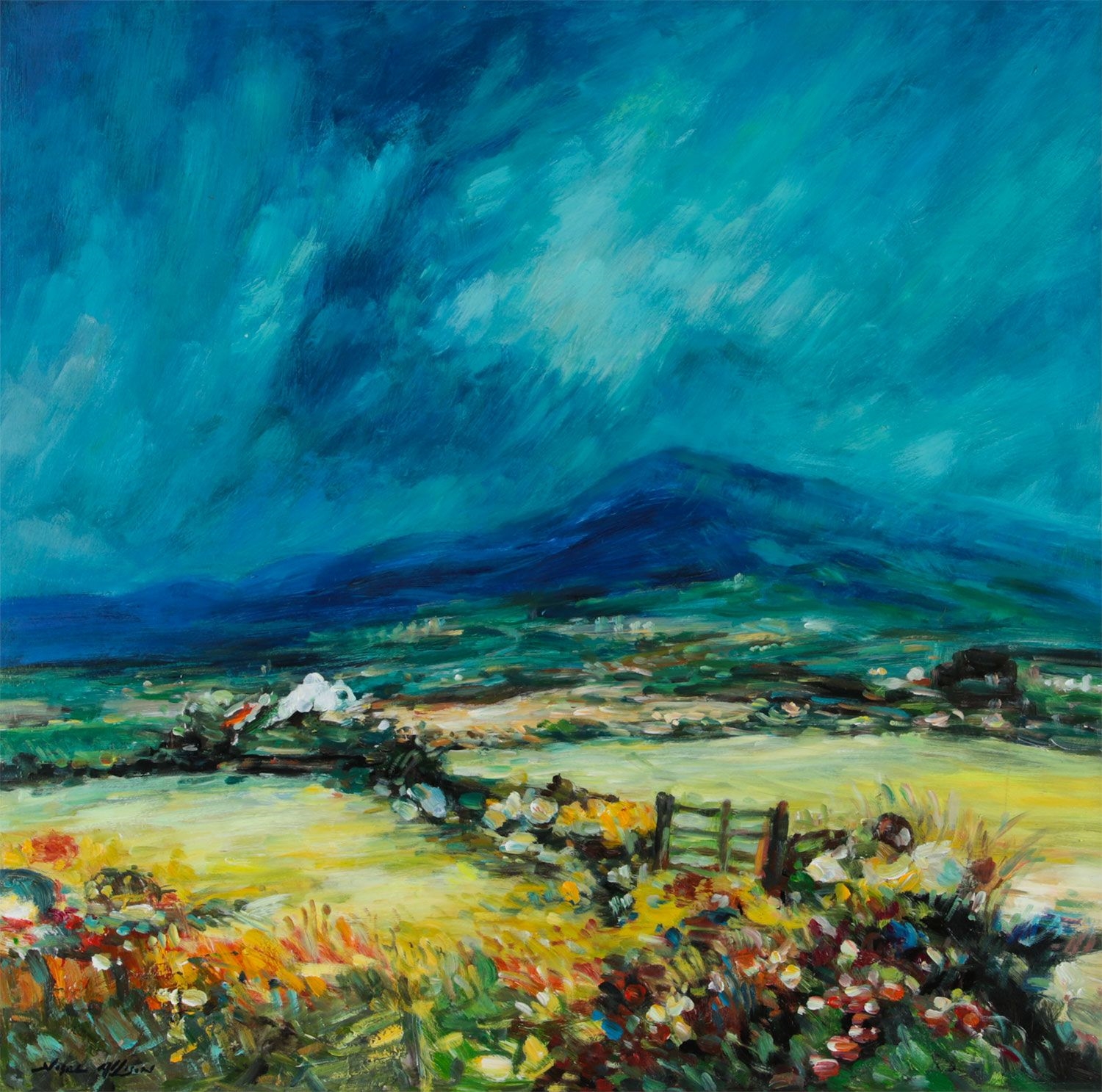Nigel Allison | THE MOURNES LANDSCAPE | MutualArt