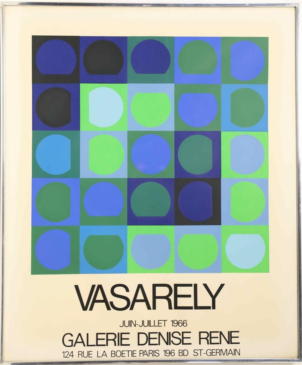 Victor Vasarely | Galerie Denise Rene (1966) | MutualArt