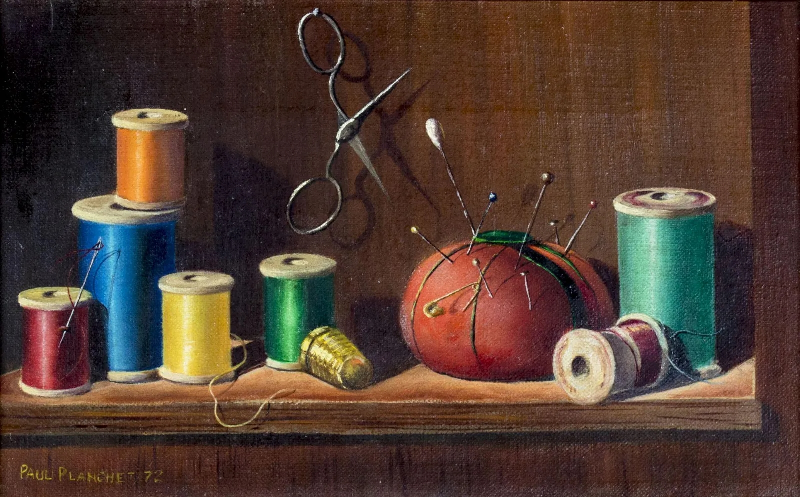 Paul Planchet | Still Life (1972) | MutualArt