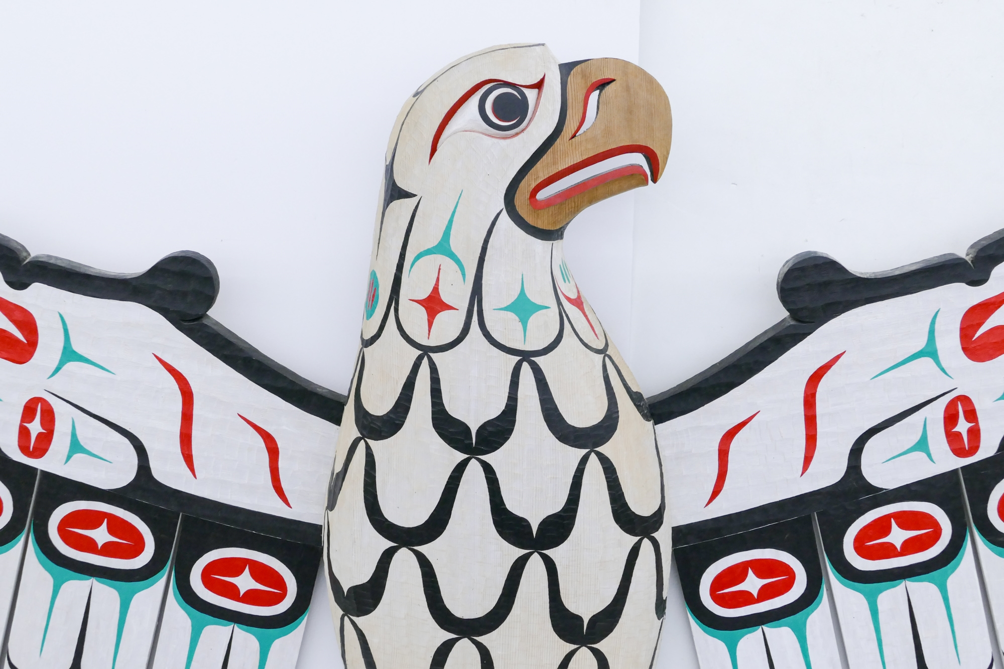 Kimm Brown | Thunderbird Whale Wall Totem | MutualArt