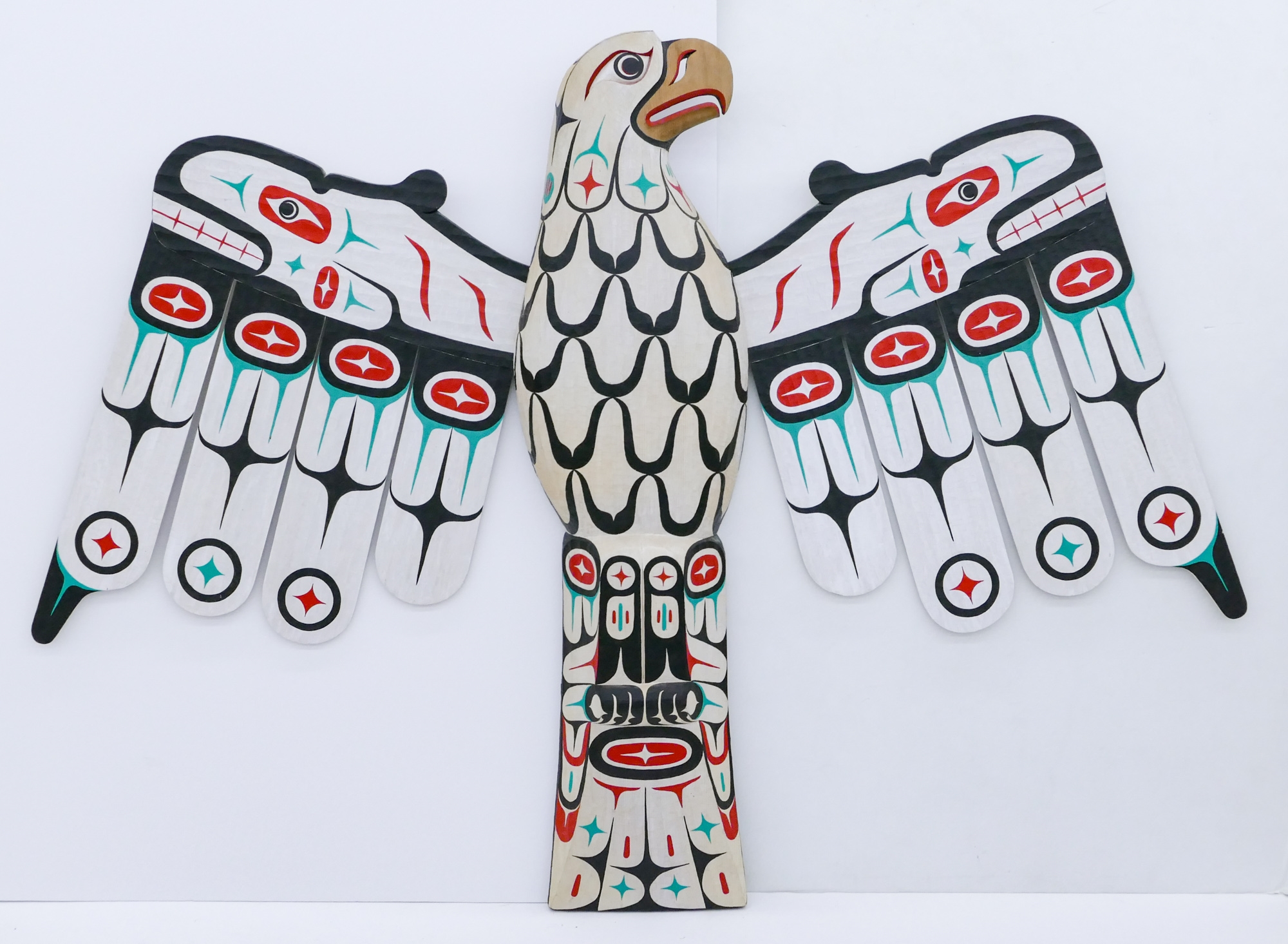 Kimm Brown | Thunderbird Whale Wall Totem | MutualArt