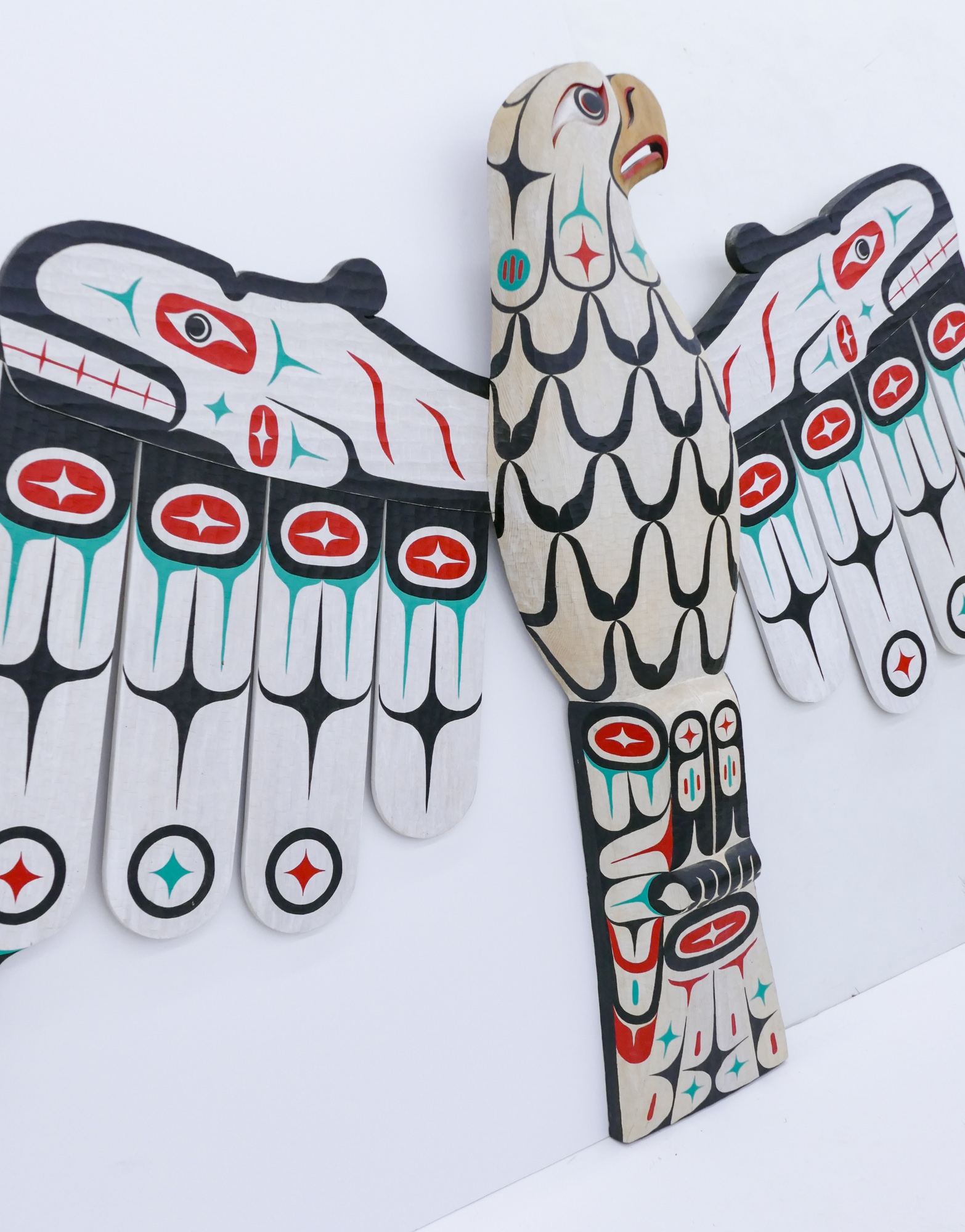 Kimm Brown | Thunderbird Whale Wall Totem | MutualArt