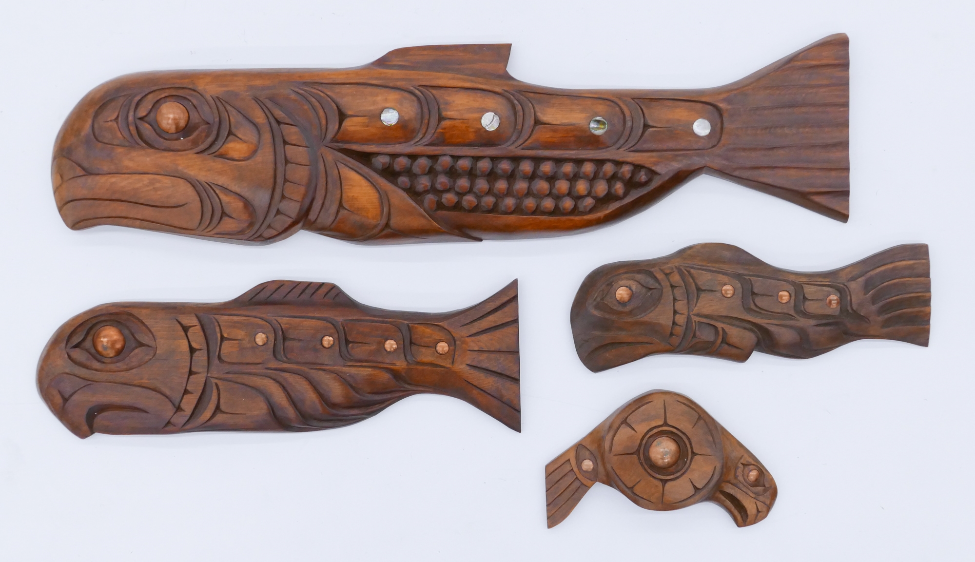 Jacob Joe | Salmon Wall Plaques | MutualArt