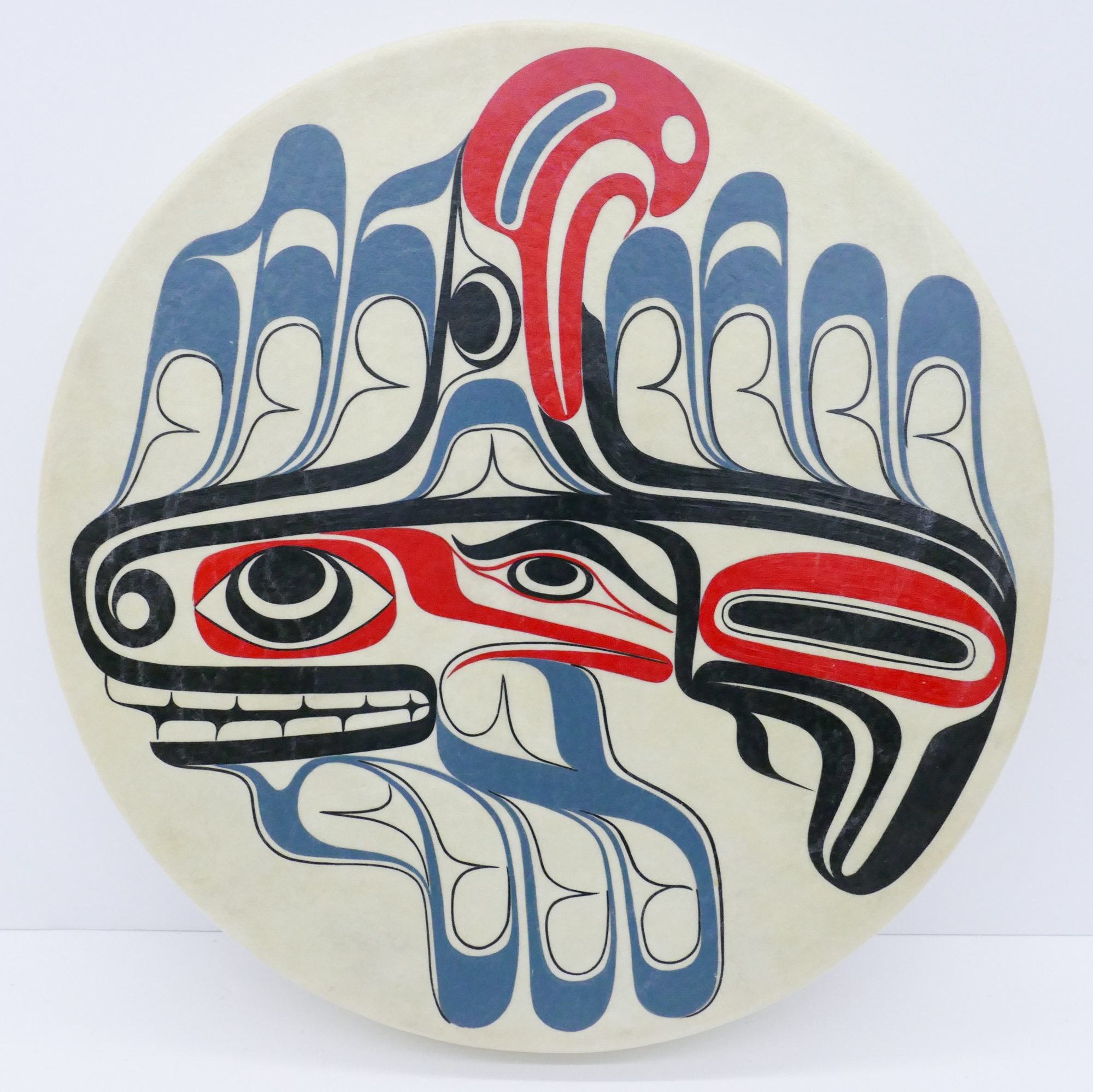 John Goodwin | Thunderbird Whale Drum (1995) | MutualArt