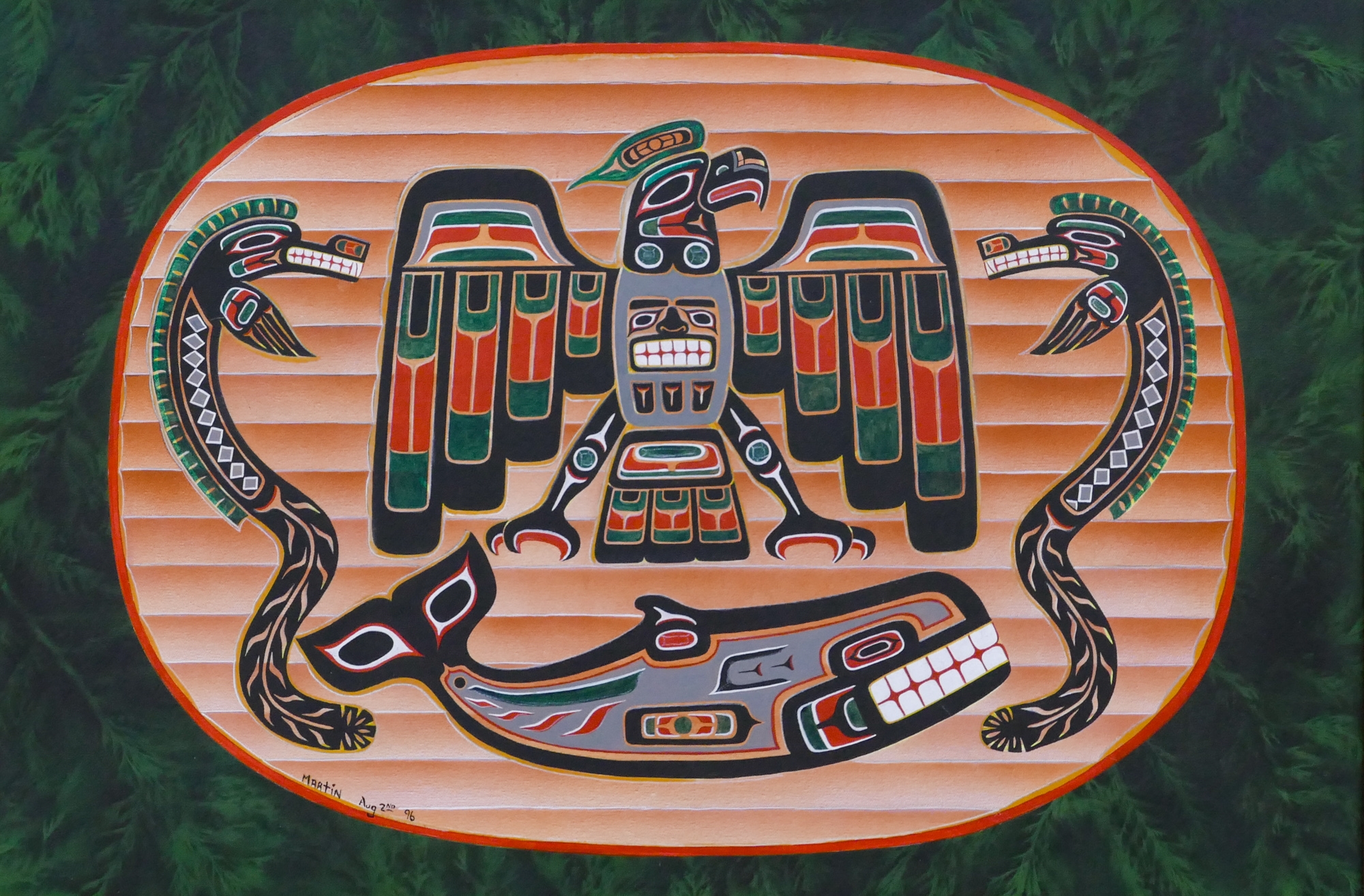 William ''bill'' Martin | Royal Family Clan Crest (1996) | MutualArt