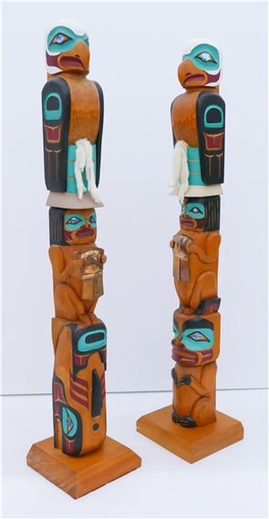 Brian Chilton | Eagle Chief Totem Models | MutualArt