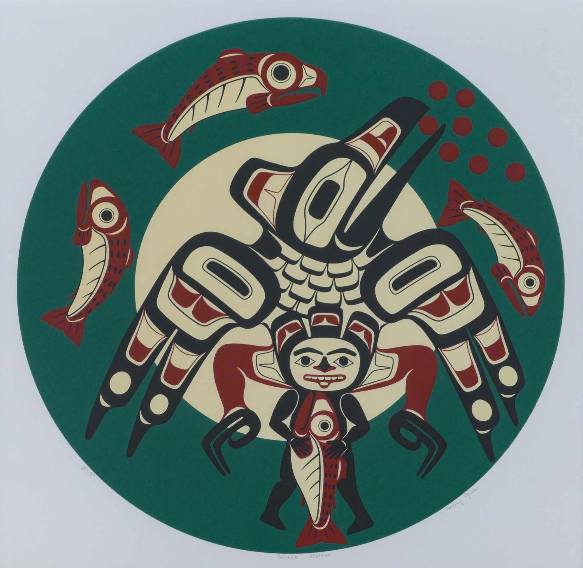 Henry Green | Salmon Mother (1956) | MutualArt