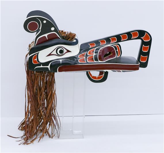 Tim Alfred | Cannibal Bird Hamatsa Mask (1967) | MutualArt